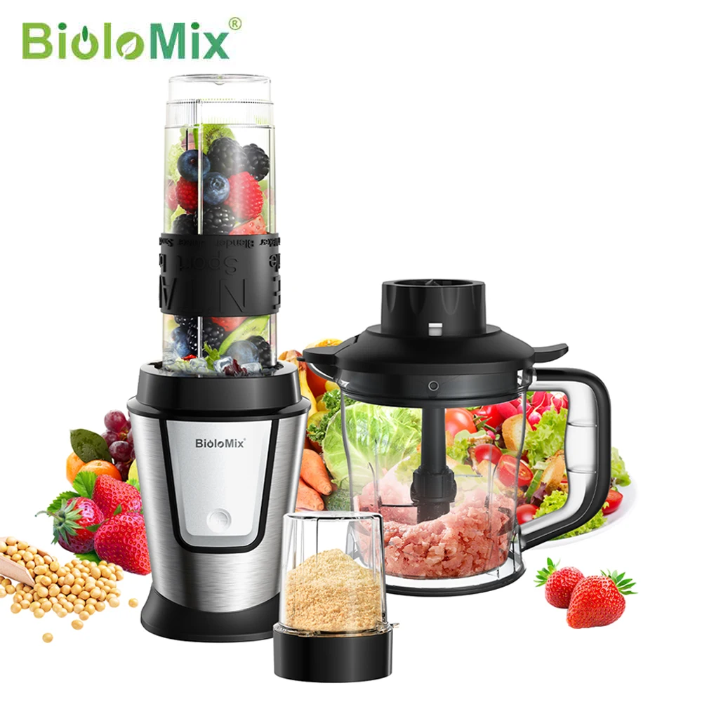 3-in-1 700W Multifunctional Food Processor - Biolomix